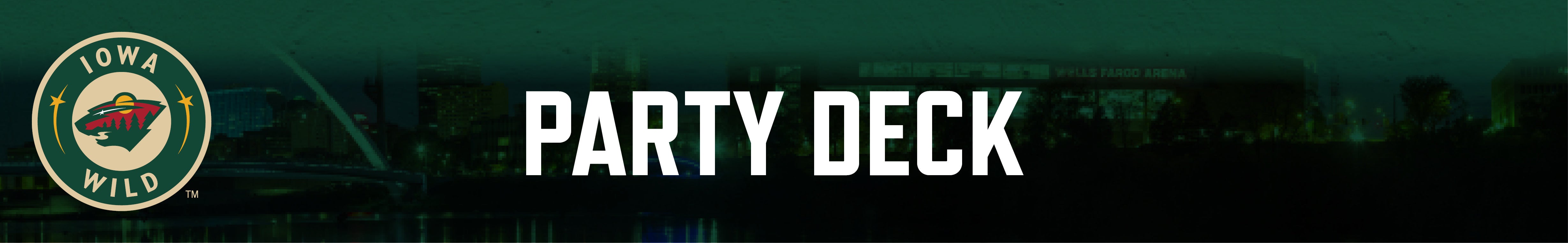 Party Deck | Iowa Wild